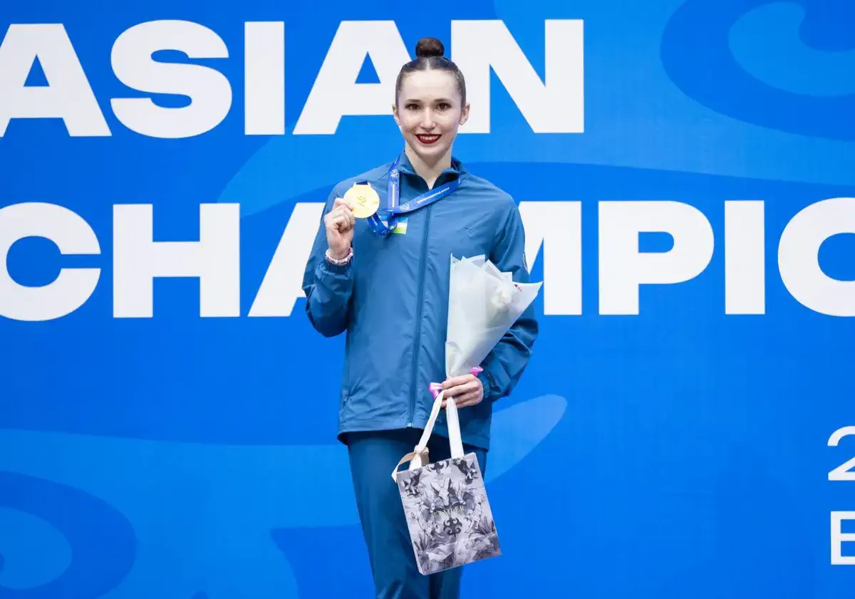 Badiiy gimnastika. Taxmina Ikromova yana Osiyo chempioniga aylandi ...