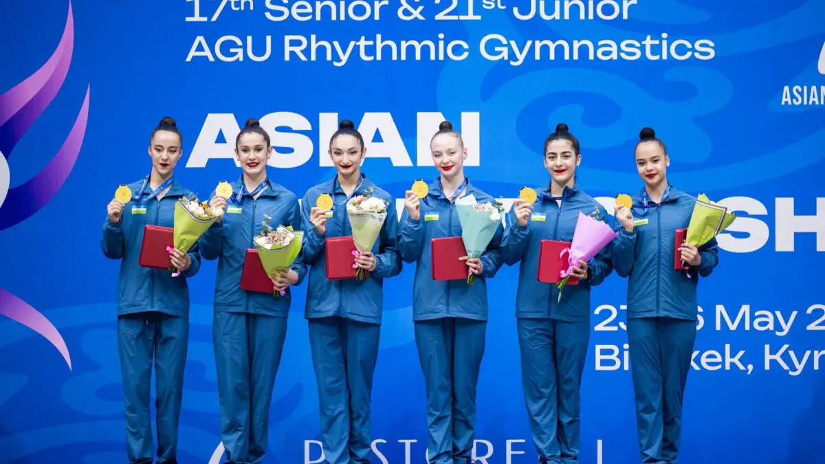 Badiiy gimnastika. Taxmina Ikromova yana Osiyo chempioniga aylandi ...